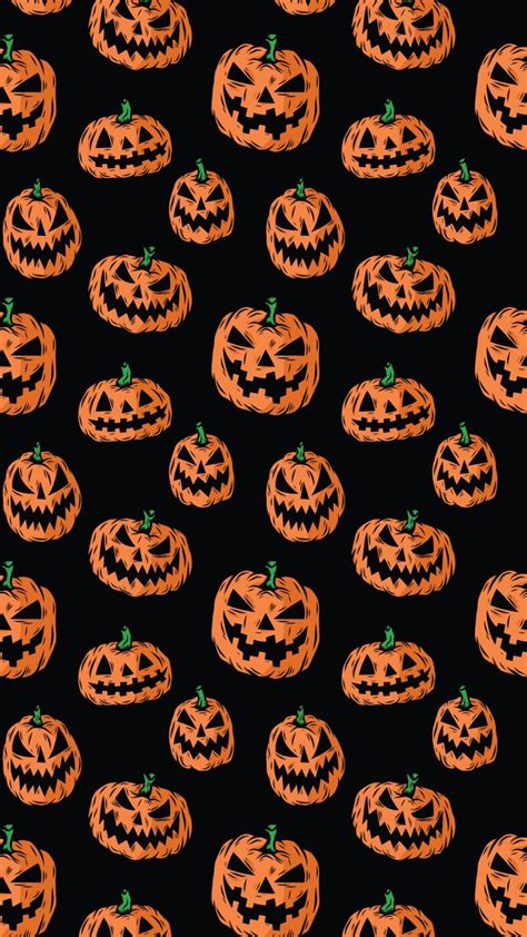 Fall Pumpkin Halloween Wallpaper