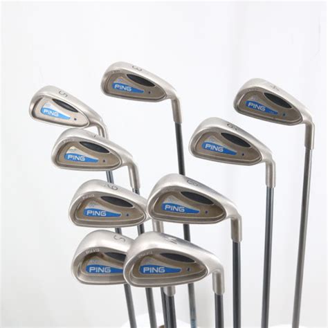 Ping G2 3 Ws Iron Set Blue Dot Graphite Tfc 100 R Regular Right Handed