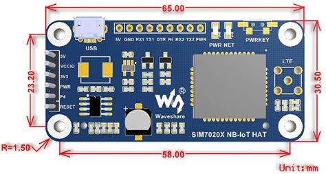 SIM7020C NB IoT Expansion Board Full Netcom Module Support For Arduino