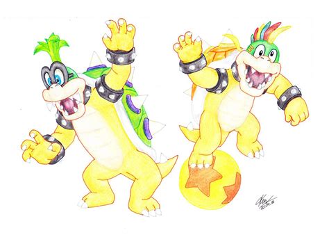 Iggy And Lemmy Koopa Adult By Jaukuwa On Deviantart