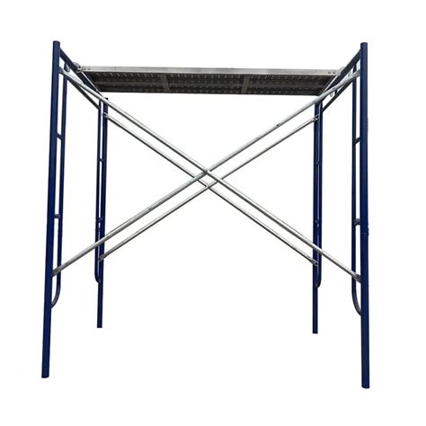Galvanized Door Type Ladder Scaffolding Specifications Through Frame For Building Galvanized