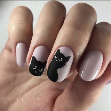 Маникюр красота до кончиков ногтей — 🐈🐱КОШКИ идеи дизайна ногтей
