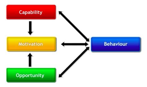 COM B Behaviour Change Model Mitchie Et Al Later Life Training