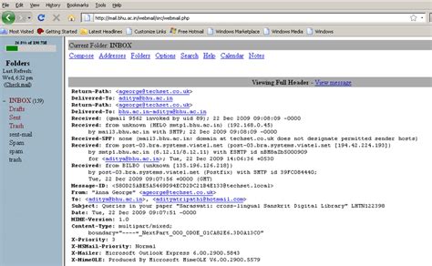 Header Section Of An Email Download Scientific Diagram
