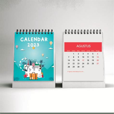 Jual KALENDER 2024 MINI KALENDER MEJA MINI Kalender Meja Estetik 2024