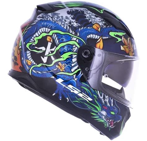 Casco Ls Ff Stream Warrior Talla Azul MercadoLibre