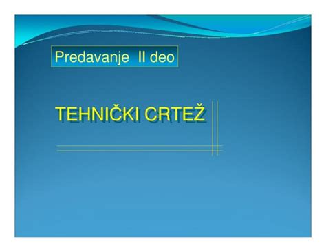 Teh Crtanje U Gradjevinarstvu Pdf