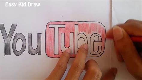 How To Draw Youtube Logo