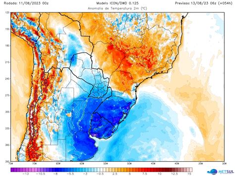 Massa de ar frio derrubará temperatura geada no fim de semana