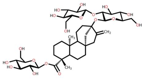 4 Vectores De Stock Y Arte Vectorial De Chemical Structure Stevioside