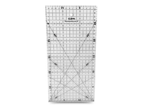 Regla De Patchwork Cbx 30cm X 15cm X Un Agujas Y Accesorios Para
