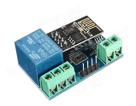 Rele Wifi Esp8266 Esp8266 01s Control Remoto Iot Domotica Meses Sin