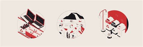 Garbage Isometric Compositions Set 4463459 Vector Art At Vecteezy