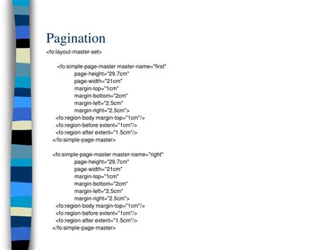 PPT XSL FO PowerPoint Presentation Free Download ID