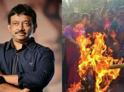 In Other News Ram Gopal Varmas Effigy Is Being Burnt To Protest