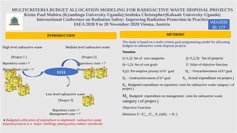 PDF MULTI CRITERIA BUDGET ALLOCATION MODELING FOR RADIOACTIVE WASTE DISPOSAL PROJECTS