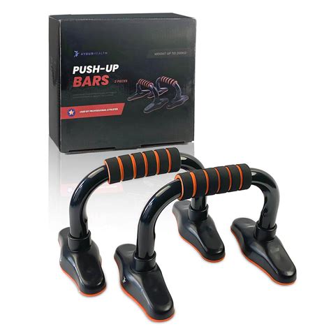 Опоры для Отжимания от Пола 4yourhealth 1054 Push-Up Bars Premium Stell ...