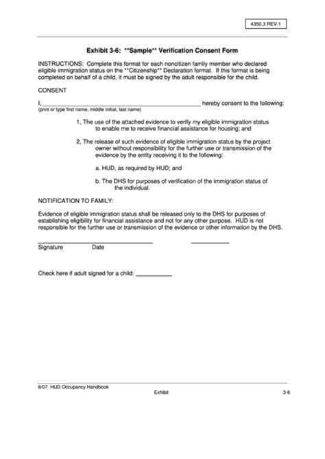 Fillable Citizenship Declaration Verification Consent Form Printable