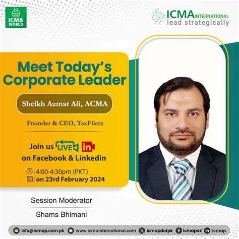 Shams Bhimani On Linkedin Join A Live Session Meet Todays Corporate