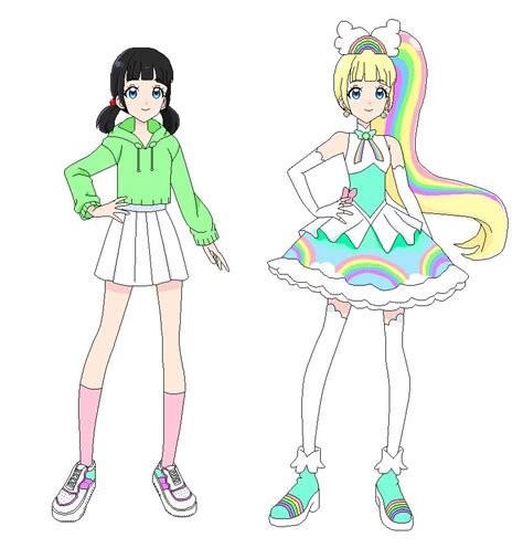 Cure Rainbow Hirogaru Sky Precure Oc By Akiko97 On Deviantart