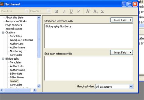 Bibliography Layout Problems Endnote How To Discourse