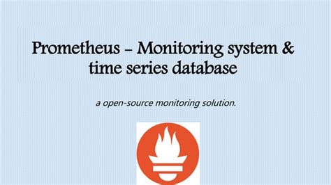 Prometheus Intro Cncf Tsdbpromqlgrafana Ppt