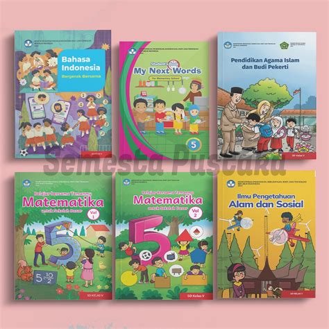 Jual Buku Paket Kelas 5 SD Kurikulum Merdeka Shopee Indonesia