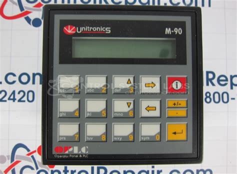 Unitronics M90 Ta2 Can Controller With Display Keypad Control System Labs