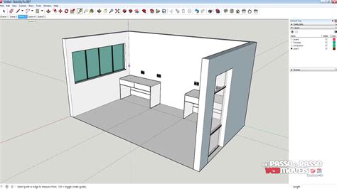 Sketchup Modelando SalÃo De Beleza Parte 01 Youtube
