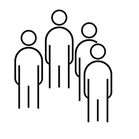 Premium Vector People Team Icon Vektor