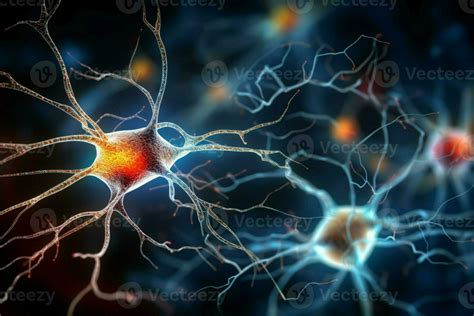 Human Brain Neural Network Cells Active Nerve Science Virtual Education
