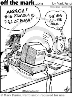 Computer Glitch Computer Glitches Cartoons Witty Off The Mark Comics By Mark Parisi