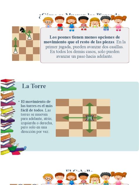 Cómo Se Mueven Las Piezas De Ajedrez Pdf