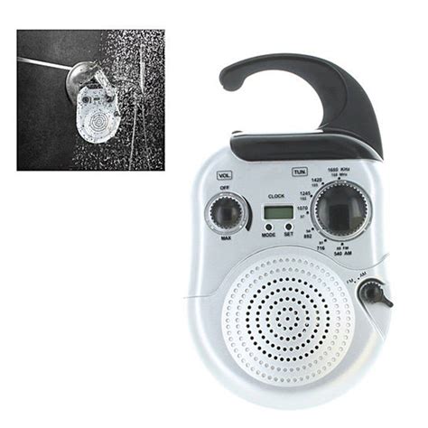 Am Fm Waterproof Shower Radio On Mercari Radio Clock Display Shower