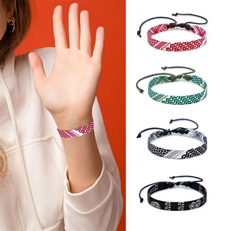 【buy With Eyes Closed】ts Multicolor Weave Bracelets Traditional