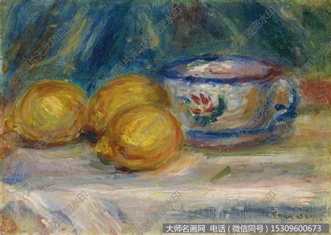 雷诺阿 静物油画作品4 高清图片下载 大师名画网