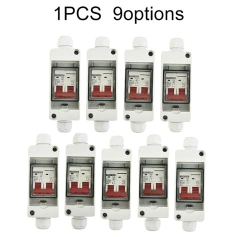 Solar Photovoltaics Battery Pv Combiner Box Dc Switch Miniature Circuit Breakers 35 48