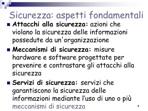 PPT Aspetti Algoritmici Connessi Alla Sicurezza Nei Sistemi