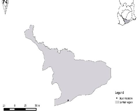 Map Showing Location Of Study Site Download Scientific Diagram
