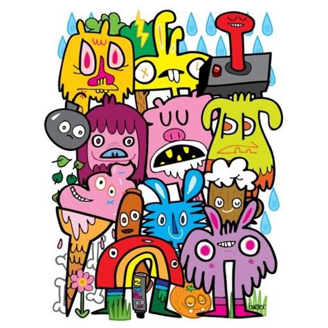 Jon Burgerman Love It Pinterest