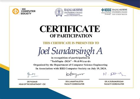 Joel Sundarsingh On Linkedin Certification Rec Tech