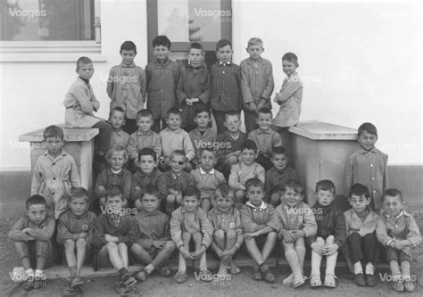 Photos De Classe Ecole Primaire De Garçons De Vagney Année 19621963