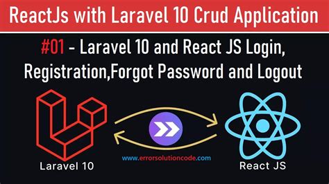 1 Laravel 10 And React Js Login Registration Forgot Password And Logout Full Crud Operation