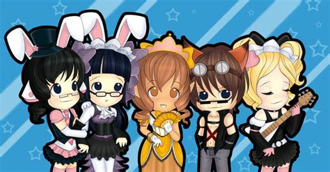 Chibi Party By Mrsake123 On Deviantart