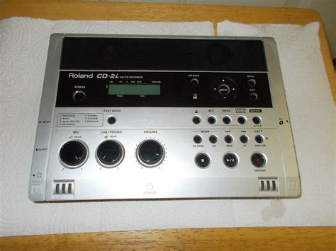 Roland Cd 2i Sdcd Recorder Graysilver Reverb