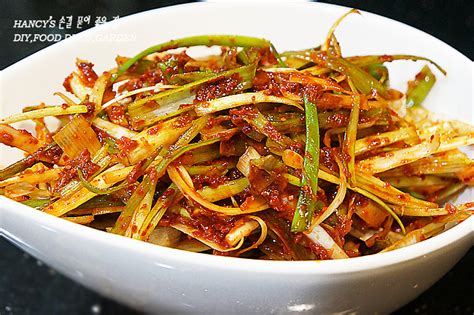 파무침 파절이 꿀팁 콩나물 무침까지 백종원