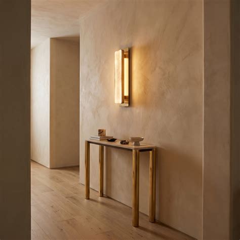 Rect Plate Wall Sconce Yiosi Lamps
