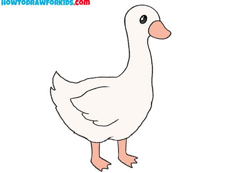 Cartoon Geese Drawing Cartoon Goose Bird Ednzx