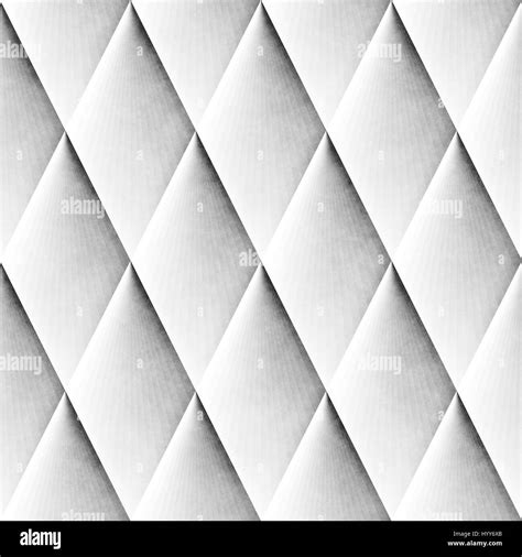 Seamless Gradient Rhombus Grid Pattern Retro Monochrome Texture Abstract Geometric Background