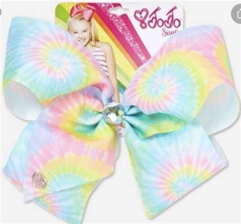 Introducing The Shop Justice Jojo Siwa Tie Dye Signature Hair Bow A